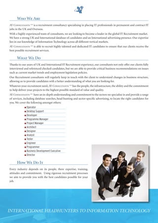 Information Technology Brochure | PDF