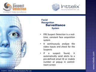 Inttelix Suspect Detection System | PPT