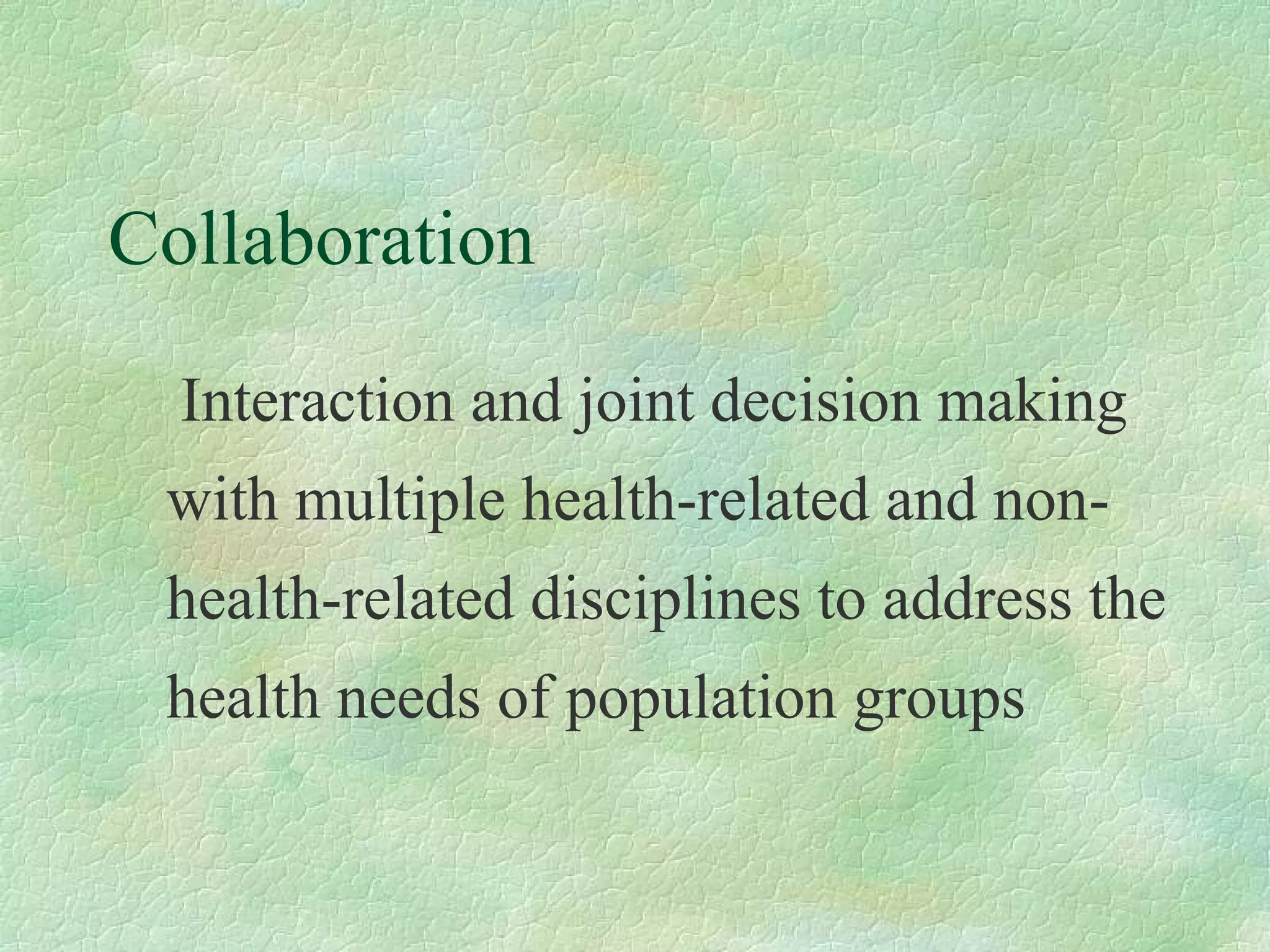 introduction to community health nursing | PPT