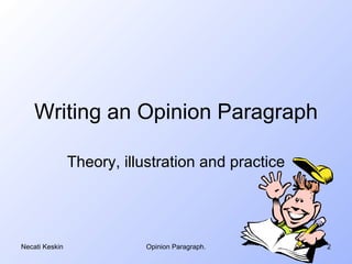 Int to opinion paragraph.ppt. | PPT
