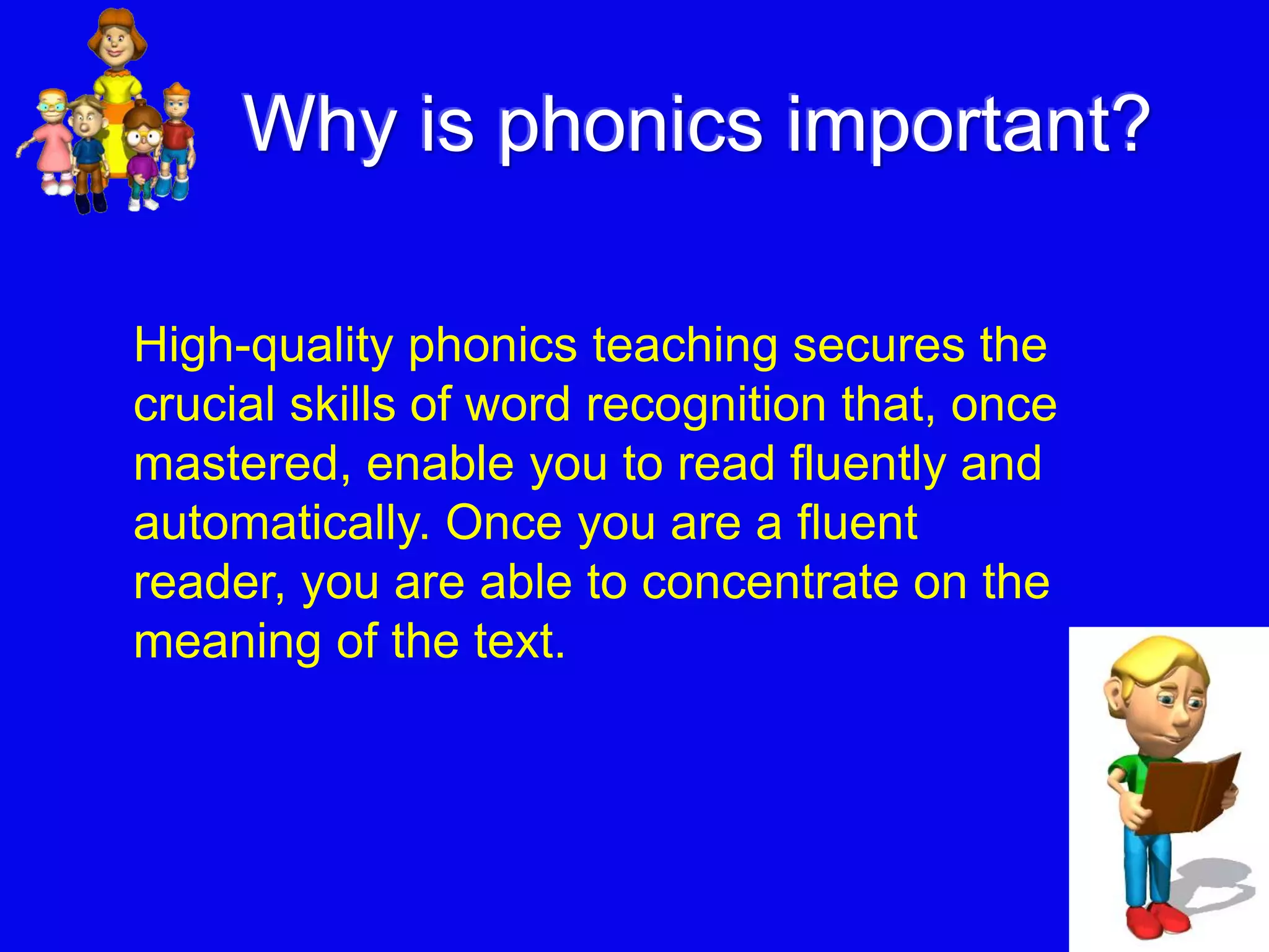 Introduction to phonics for teachers | PPTX