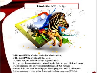 Introduction to Web Design - R.D.Sivakumar | PPTX