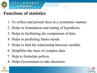 introduction of statistics 1.presentation | PPT