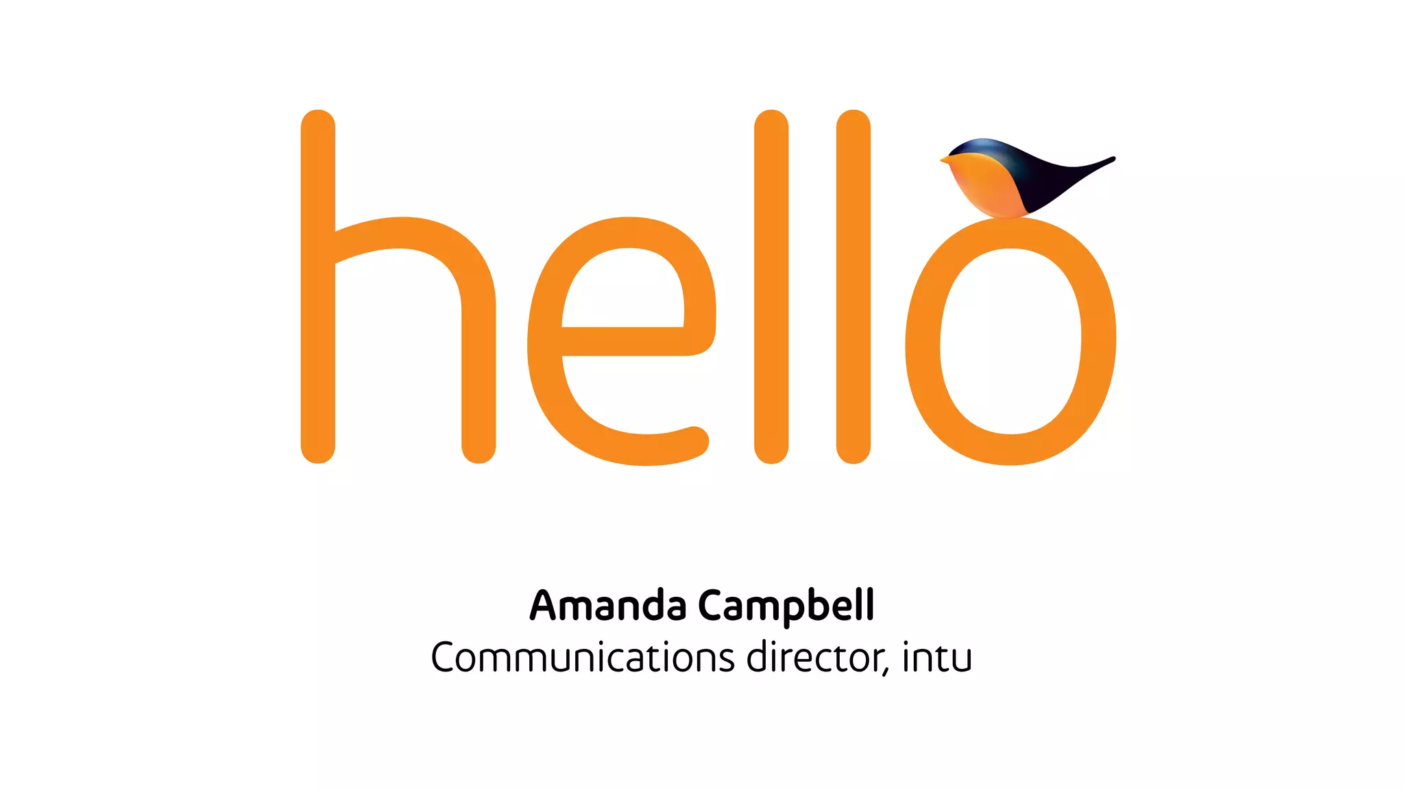 Intu @ Transform conference Europe | PPT