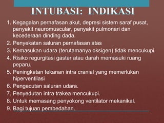 INTUBASI | PPT