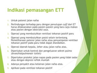 Cara melaukan intubasi endotrakea pada pasien.pptx