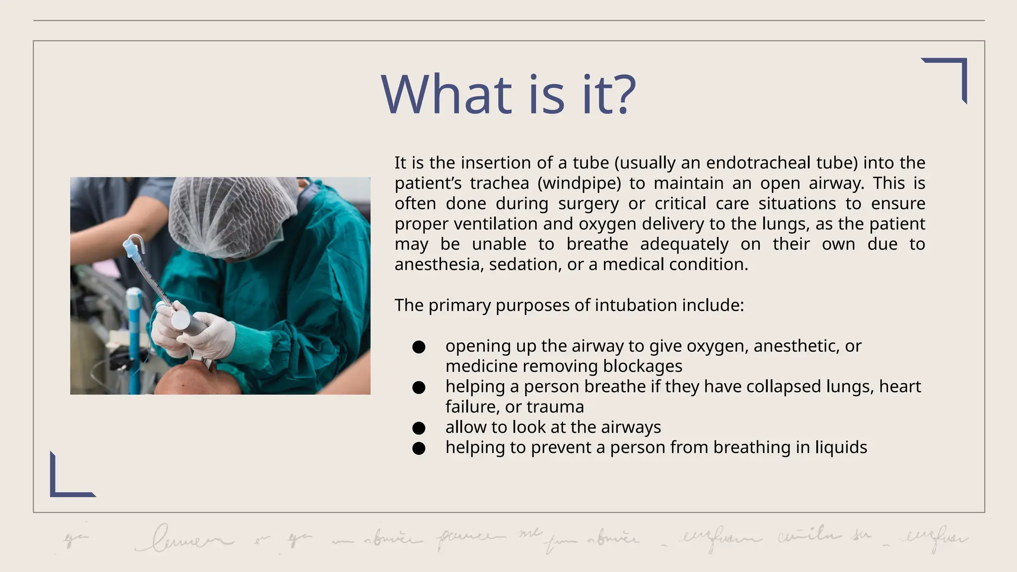 Intubation - describtion, diagnosis and management | PPTX