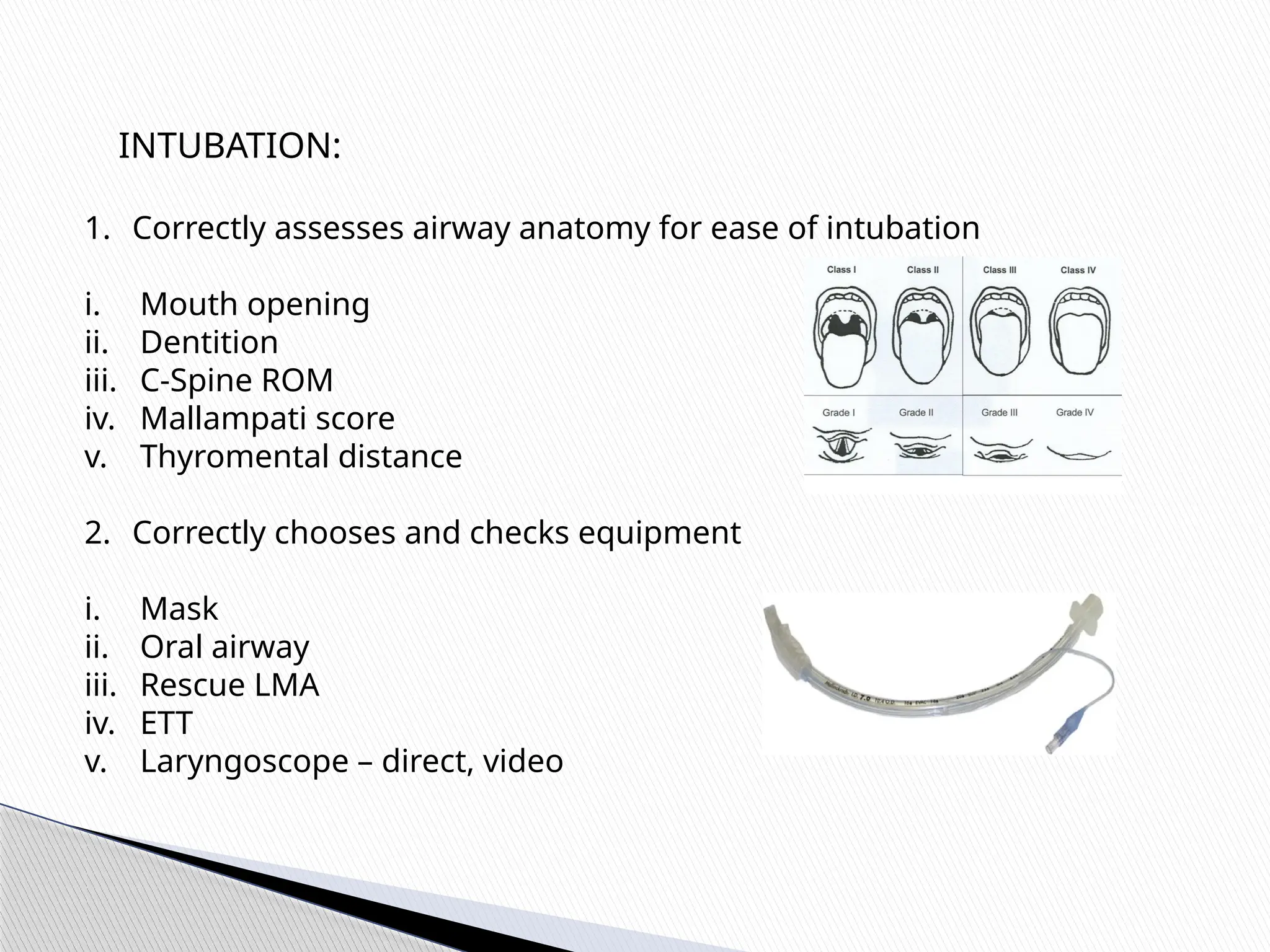 Intubation - Clerk Teaching and Assessment.pptx
