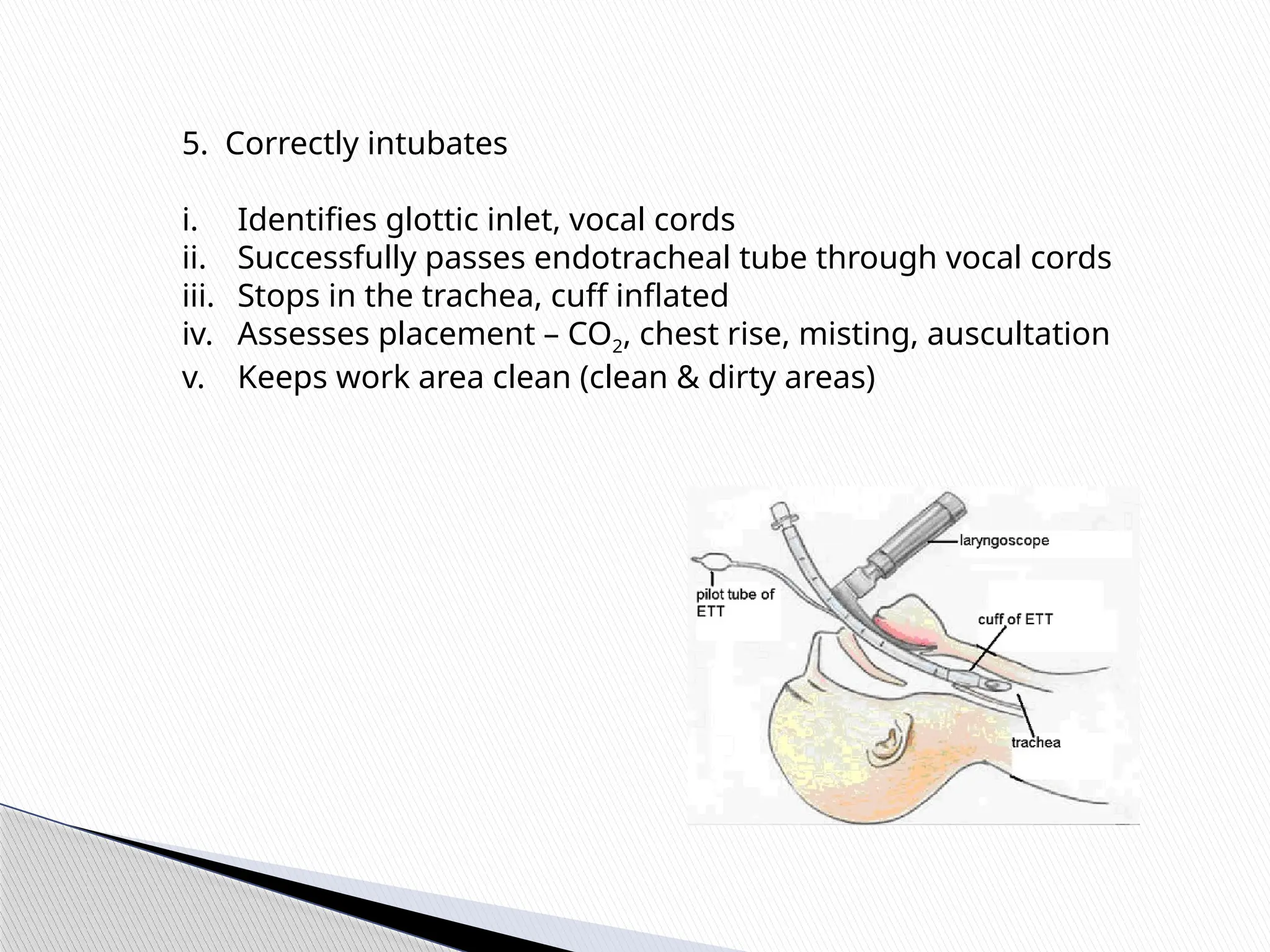 Intubation - Clerk Teaching and Assessment.pptx