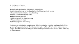 INTUBATION AND EXTUBATION in medicine.pptx