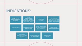 INTUBATION DR.MANISHA(RSI & DSI).pptx ppt | PPTX