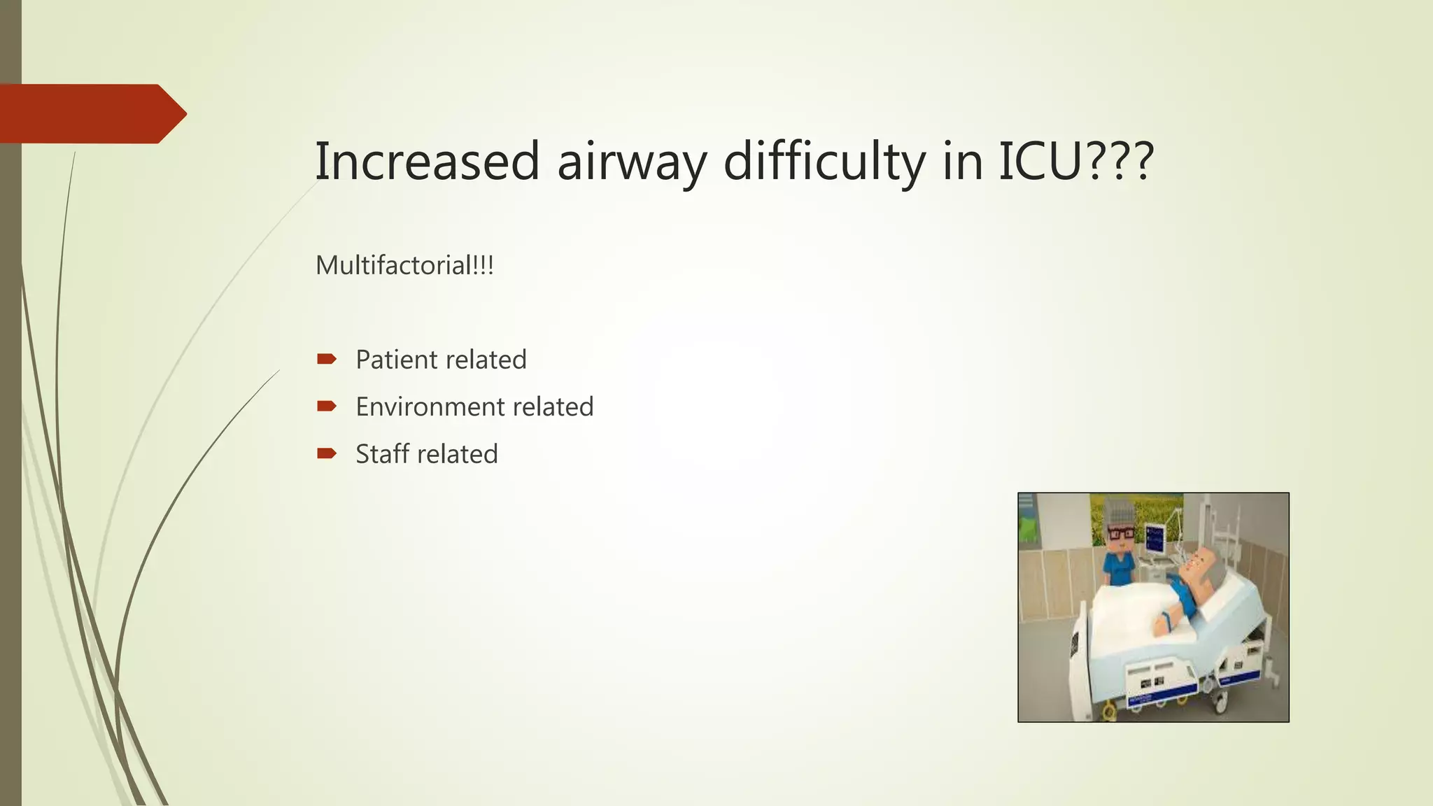 Intubation in critical care setting | PPTX