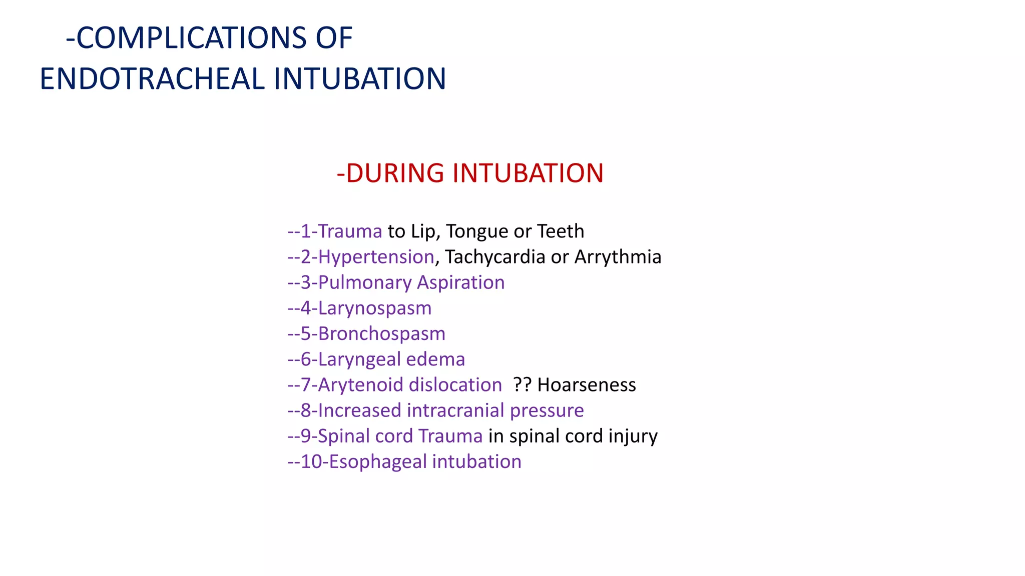 Intubation part 1. | PPTX