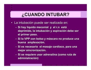 Intubación endotraqueal | PDF