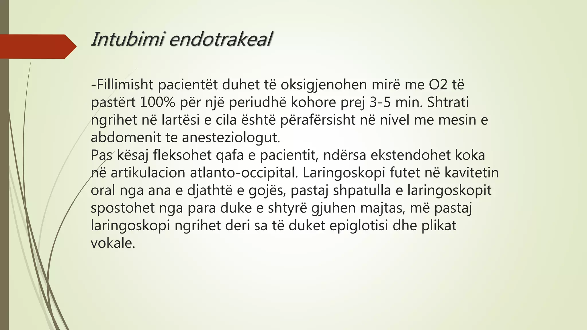Intubimi endotrakeal | PPTX