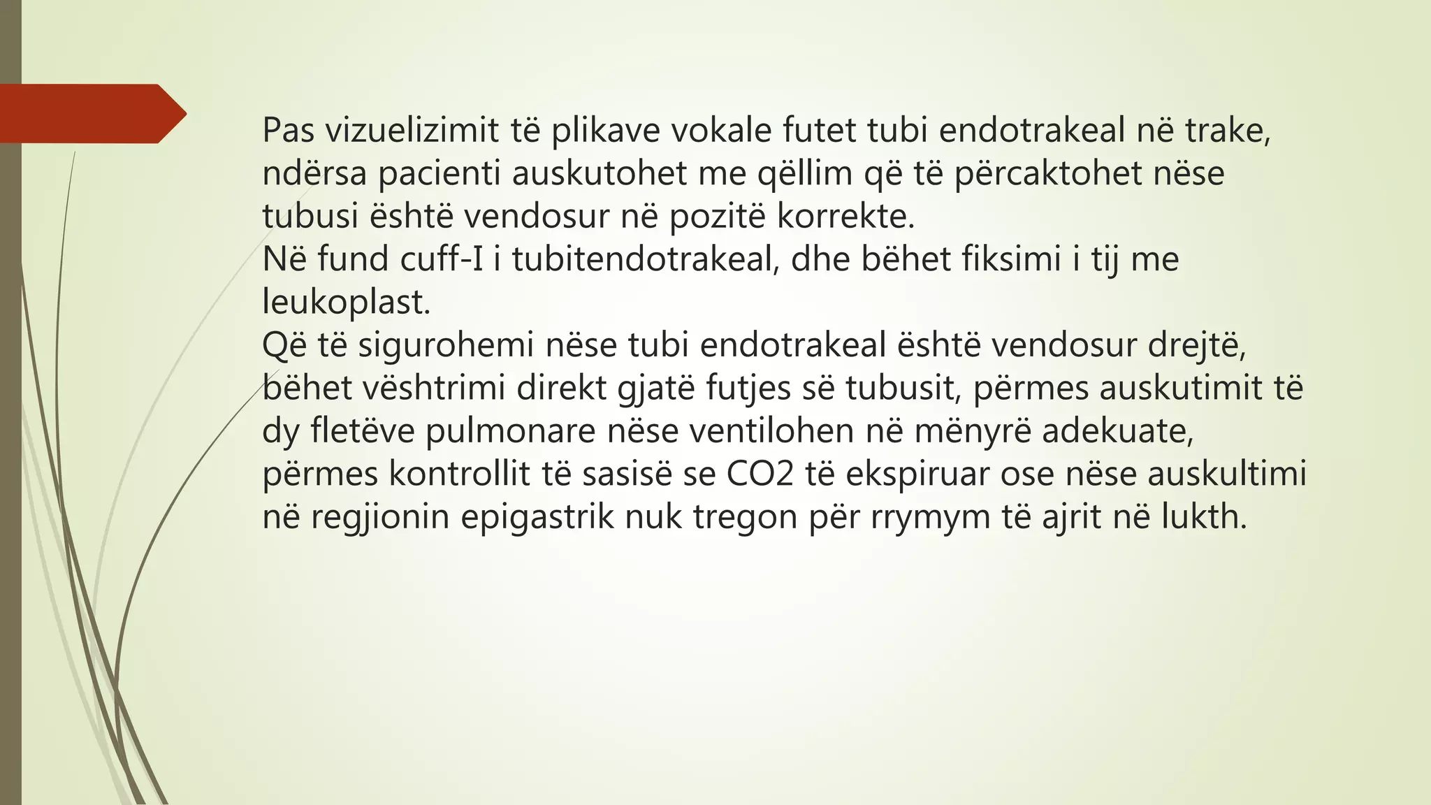 Intubimi endotrakeal | PPTX