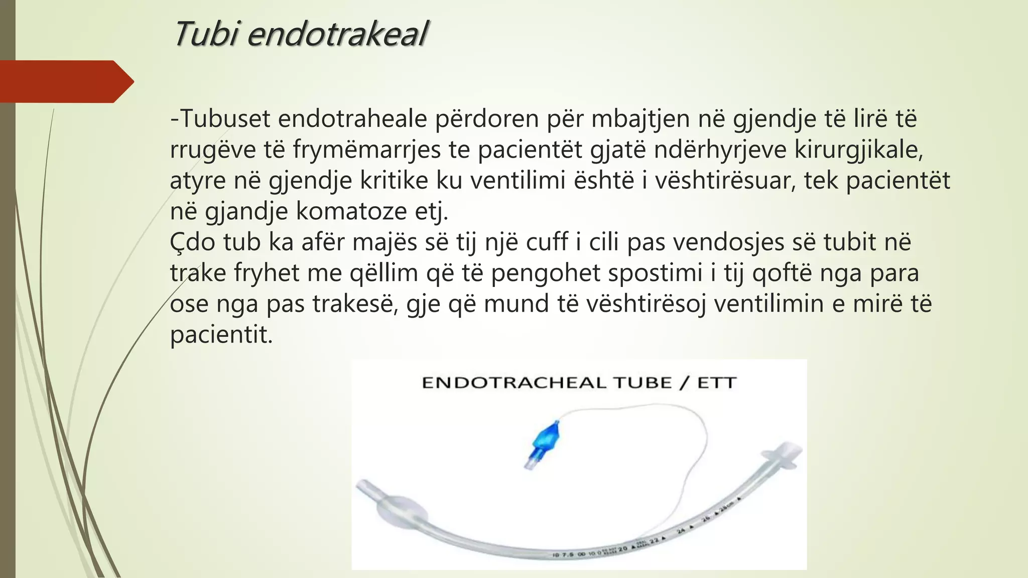 Intubimi endotrakeal | PPTX