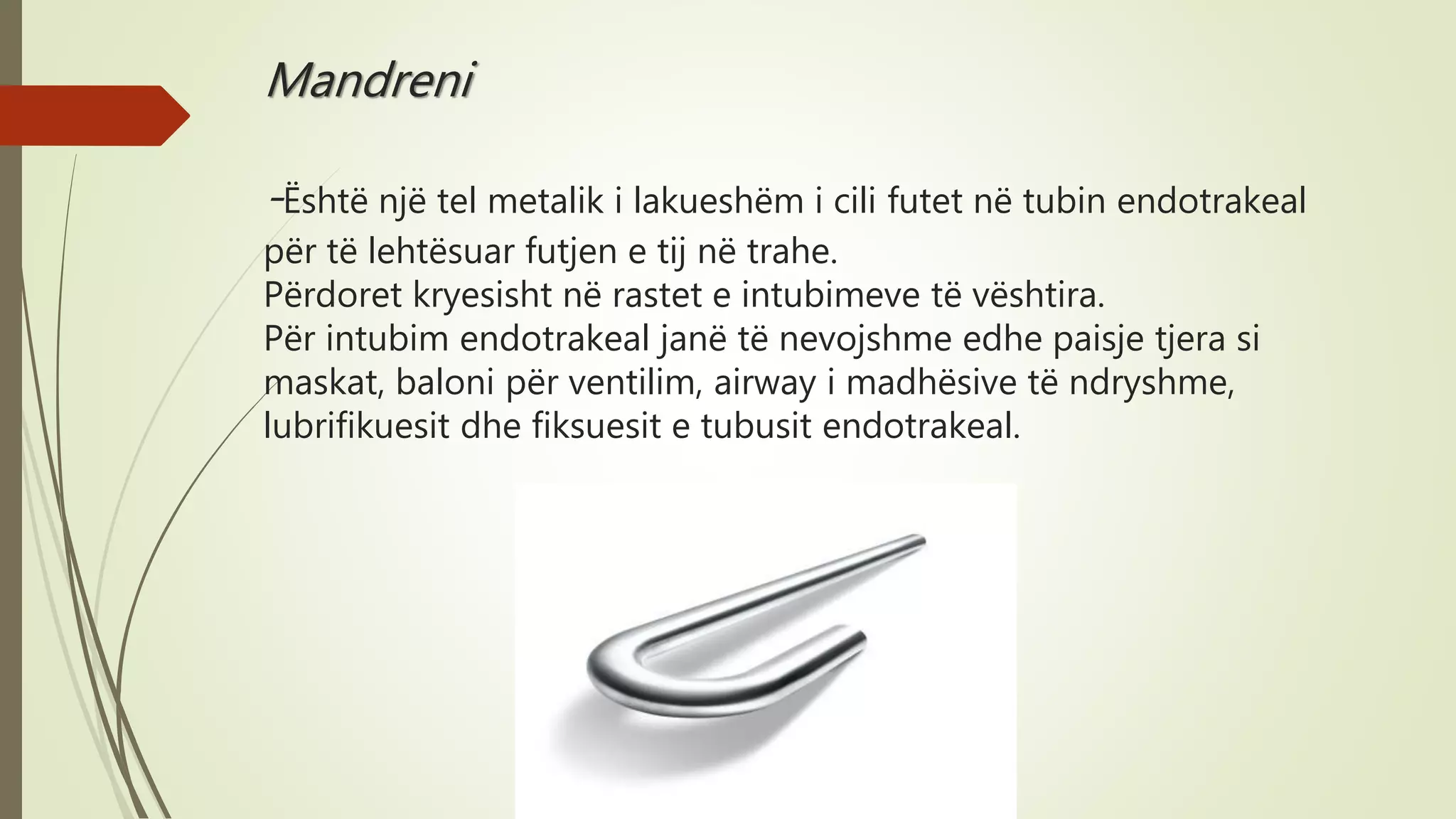 Intubimi endotrakeal | PPTX