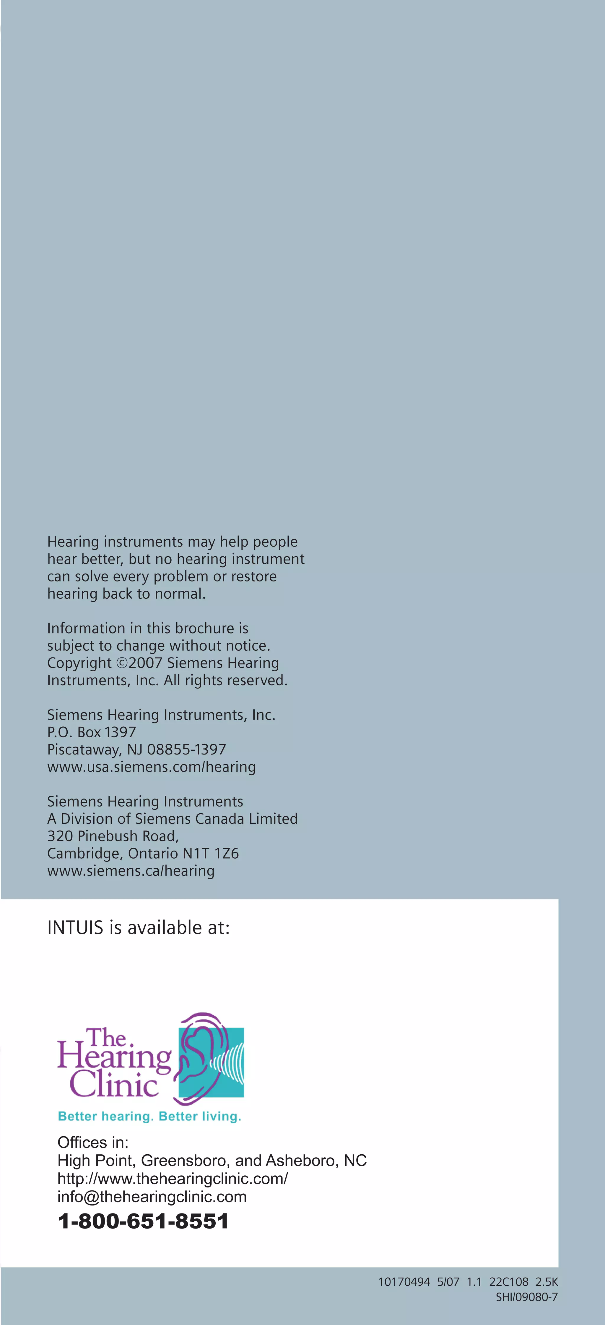 Intuis brochure | PDF