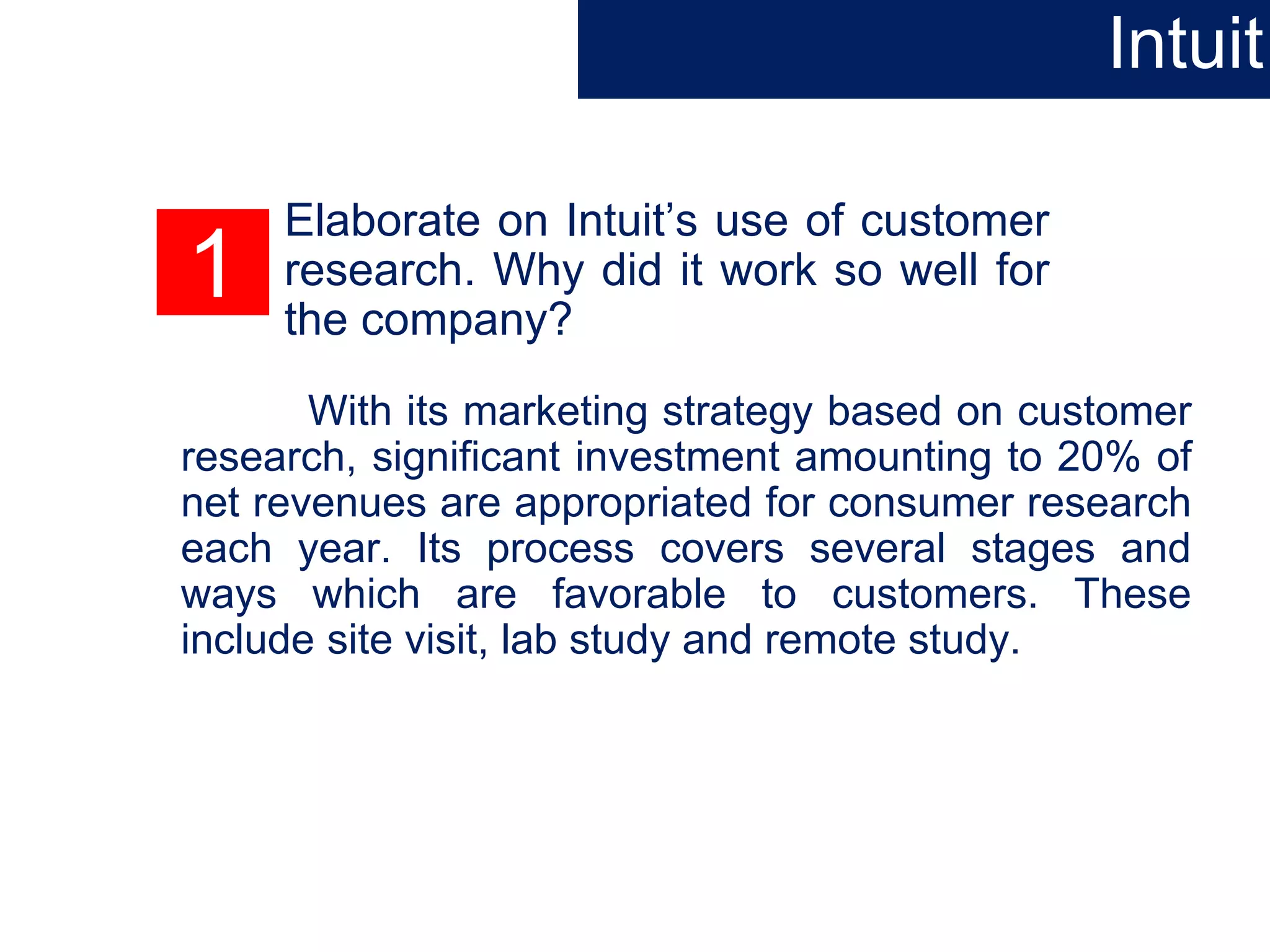 Intuit Marketing | PPTX | Marketing and Advertising | Business