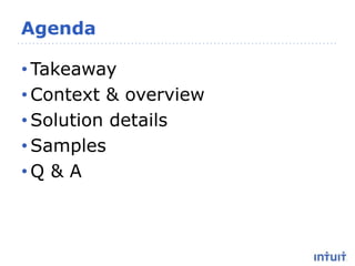 Intuit continuous performance testing for code camp temp | PPTX ...