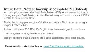 Intuit Data Protect backup incomplete.pptx
