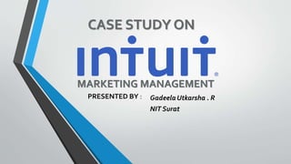 Intuit final ppt | PPTX
