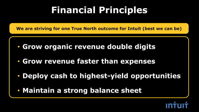 Intuit Investor Presentation August | PPT