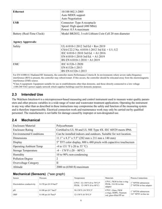 Intuition 6 Water Treatment Controller Manual | PDF