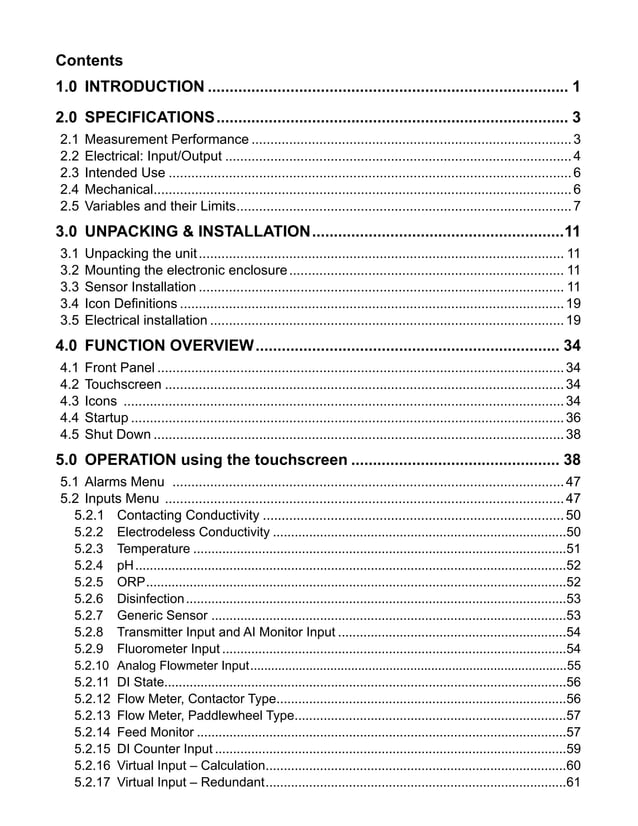 Intuition 6 Water Treatment Controller Manual | PDF