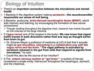 Intuition and guts | PPTX