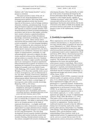 Intuition In Pharmaceutical R&D | PDF