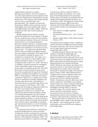Intuition In Pharmaceutical R&D | PDF
