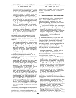 Intuition In Pharmaceutical R&D | PDF