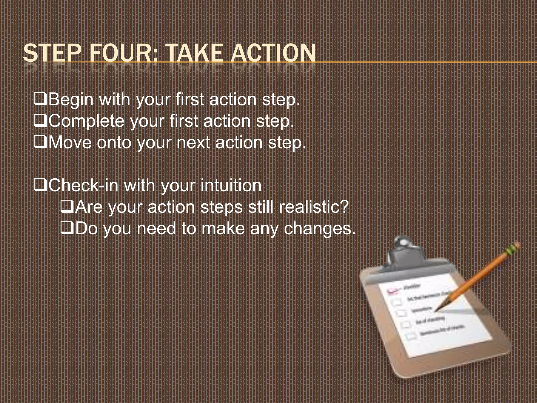 Intuitive goal setting | PPTX