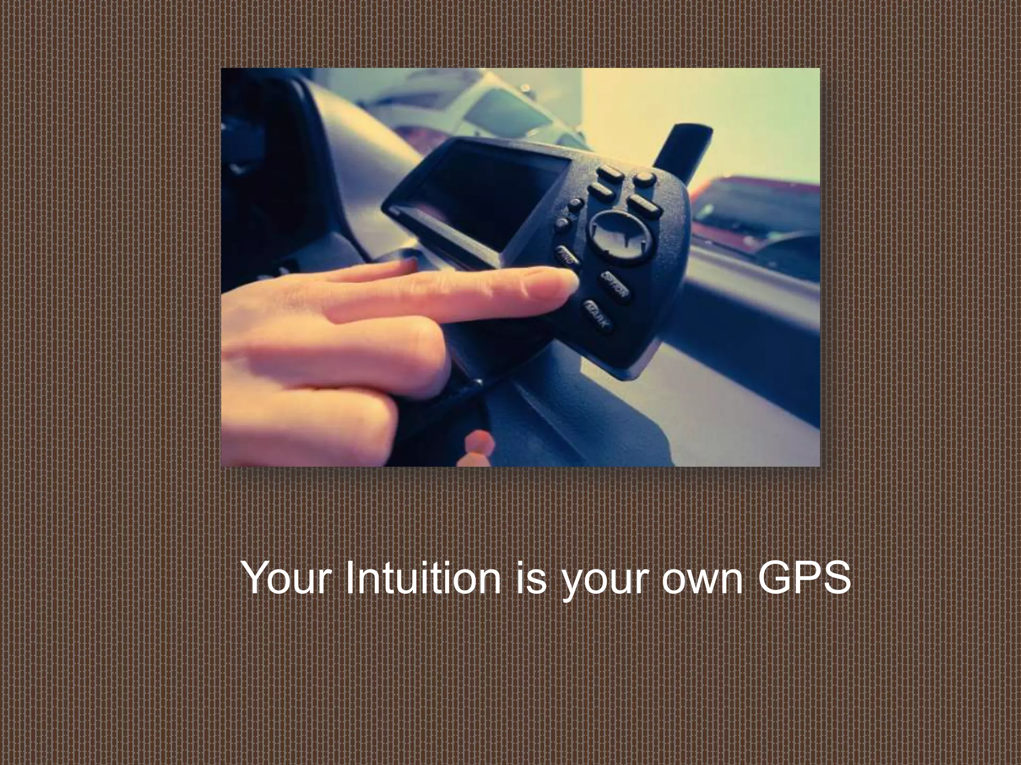 Intuitive goal setting | PPTX