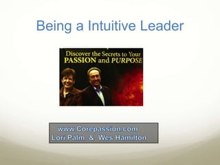 Intuitive leadership assessment 2019 | PPT