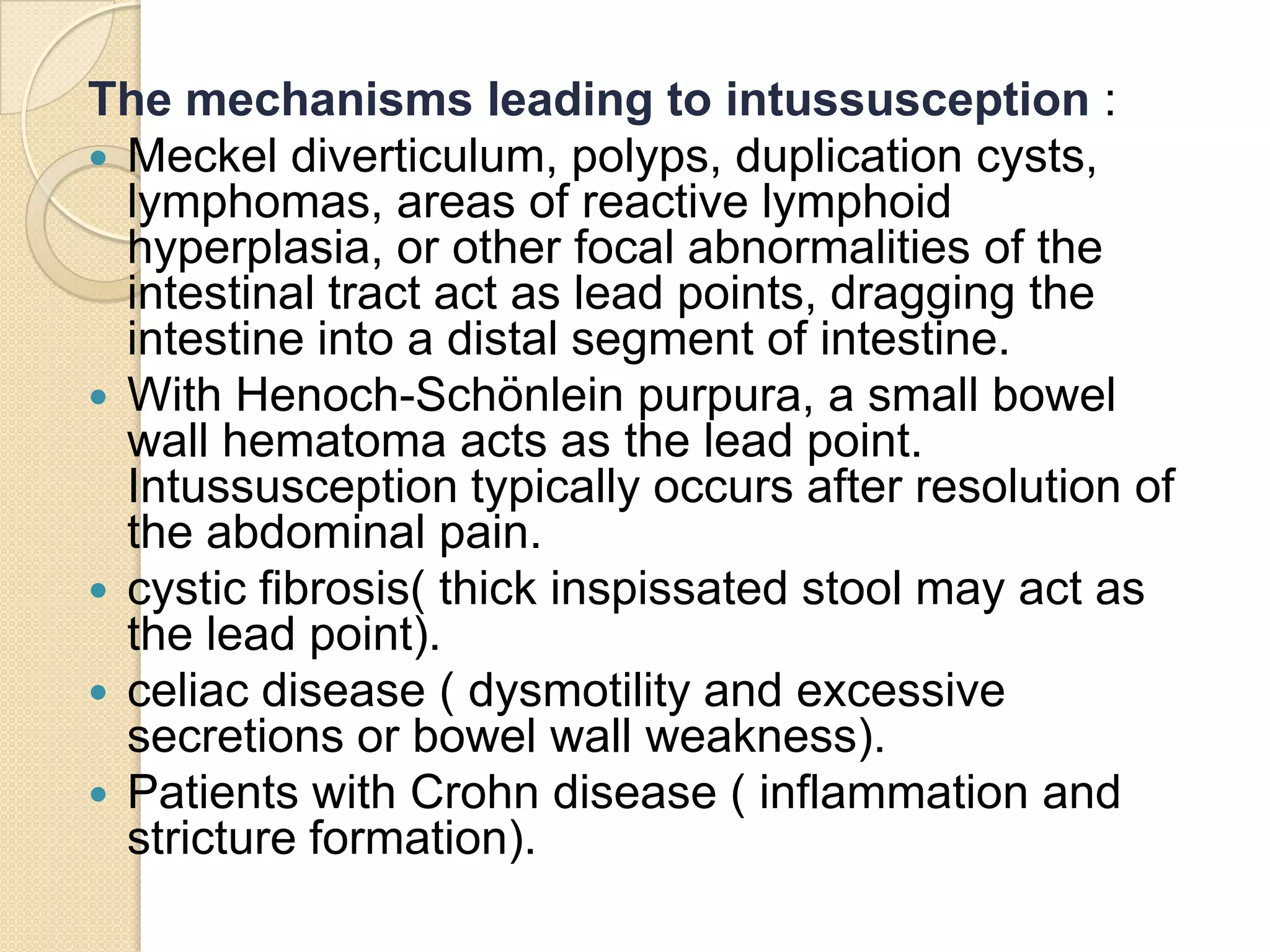 Intussusception in children | PPTX