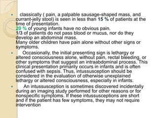 Intussusception in children | PPTX