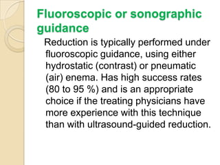 Intussusception in children | PPTX