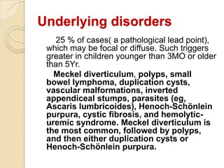 Intussusception in children | PPTX