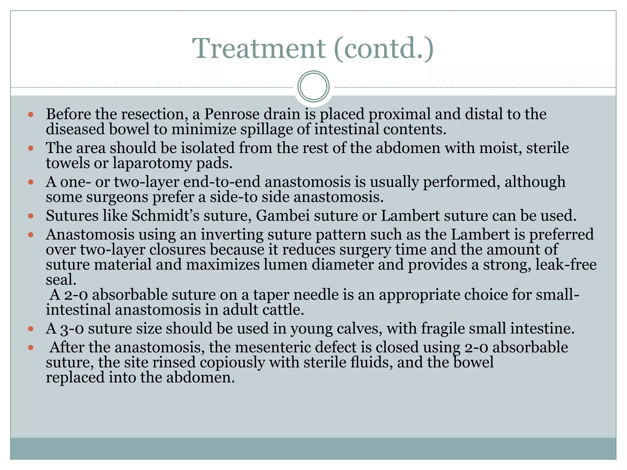 Intussusception in cattle | PPTX