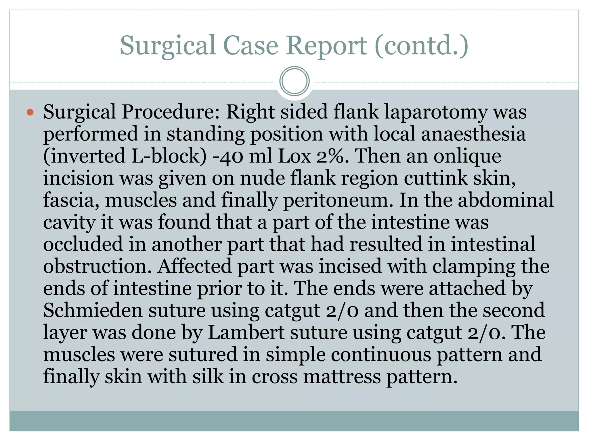 Intussusception in cattle | PPTX