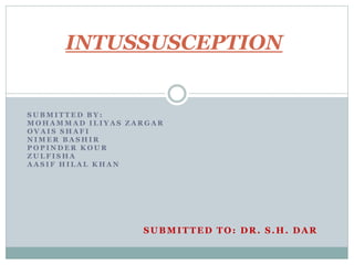 Intussusception in cattle | PPTX