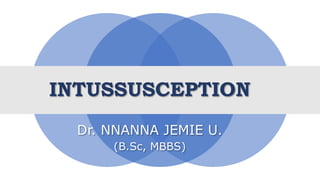 Intussusception - A Comprehensive Presentation | PPTX