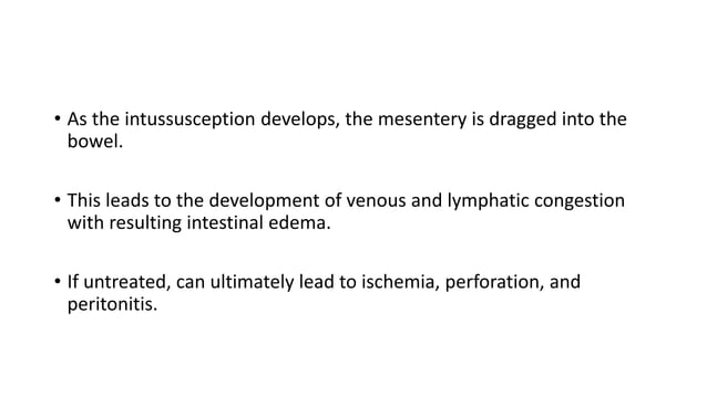 Intussusception - A Comprehensive Presentation | PPTX | Digestive ...
