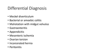 Intussusception - A Comprehensive Presentation | PPTX