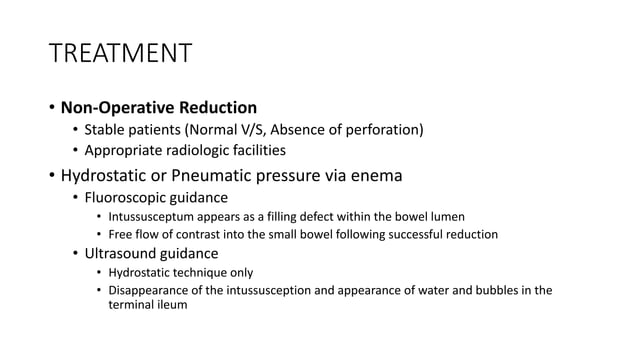 Intussusception - A Comprehensive Presentation | PPTX | Digestive ...