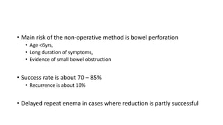 Intussusception - A Comprehensive Presentation | PPTX