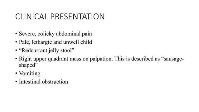 intussusception.pptx | Digestive Disorders | Diseases and Conditions